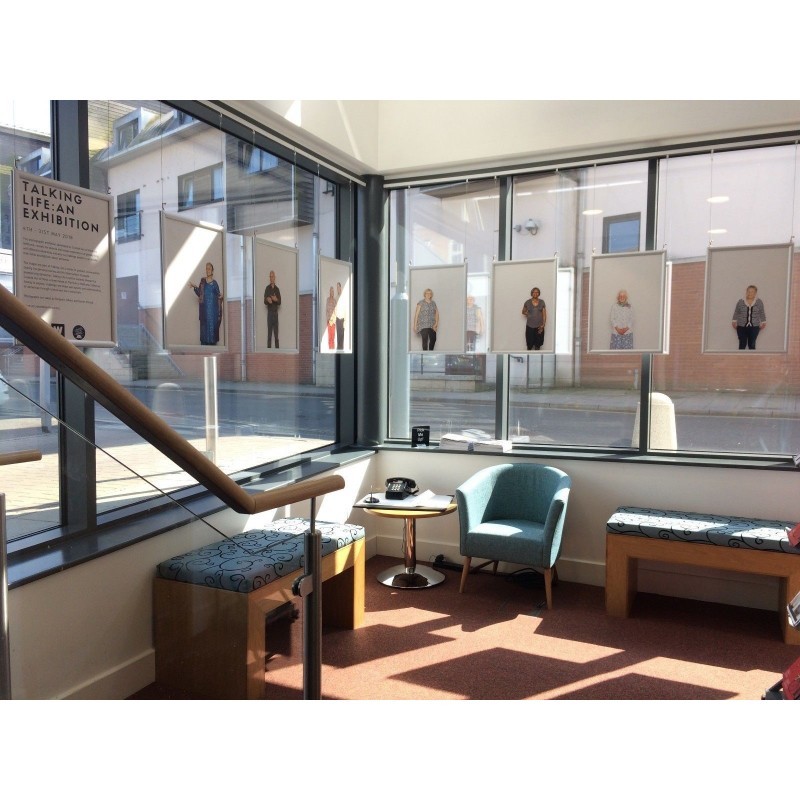 double side Poster Slide In Frame | Picture Hanging Company UK