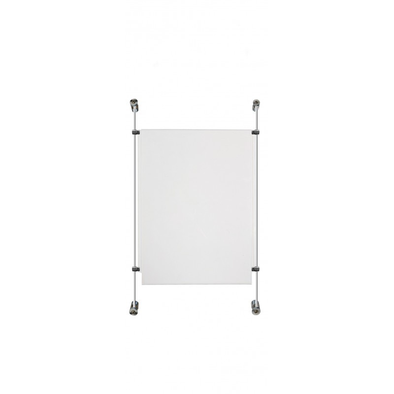 A1 Wall To Wall Rod Display | Picture Hanging Company UK