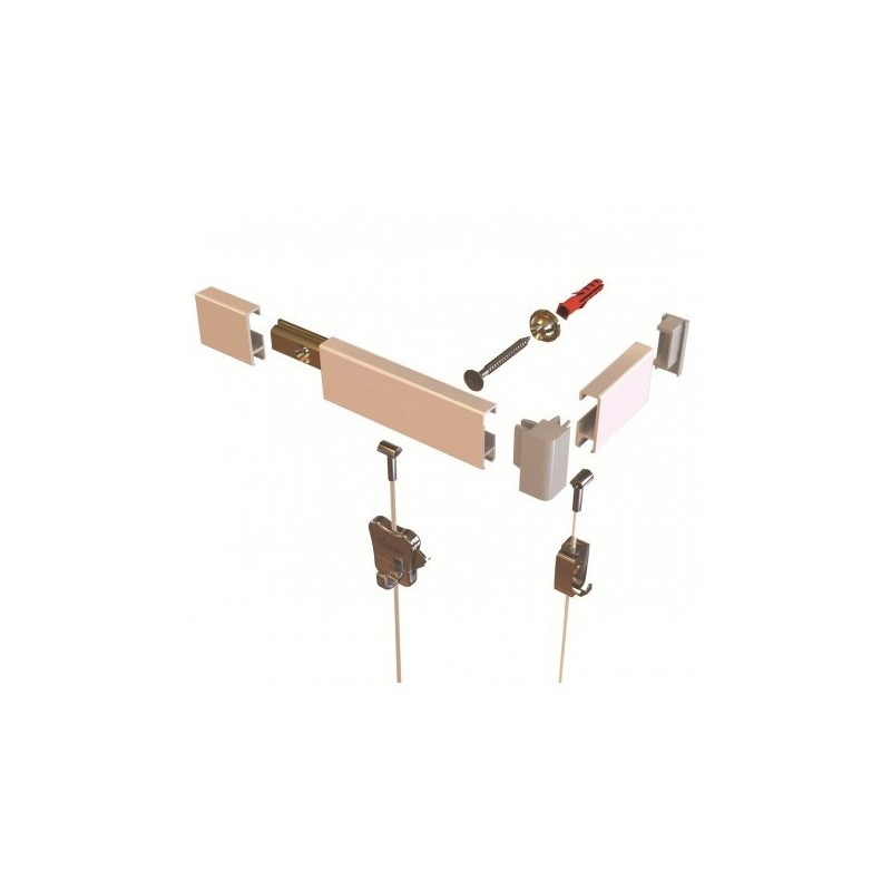 ClipRail-Wall Picture Hanging System | Delivery UK Europe & US