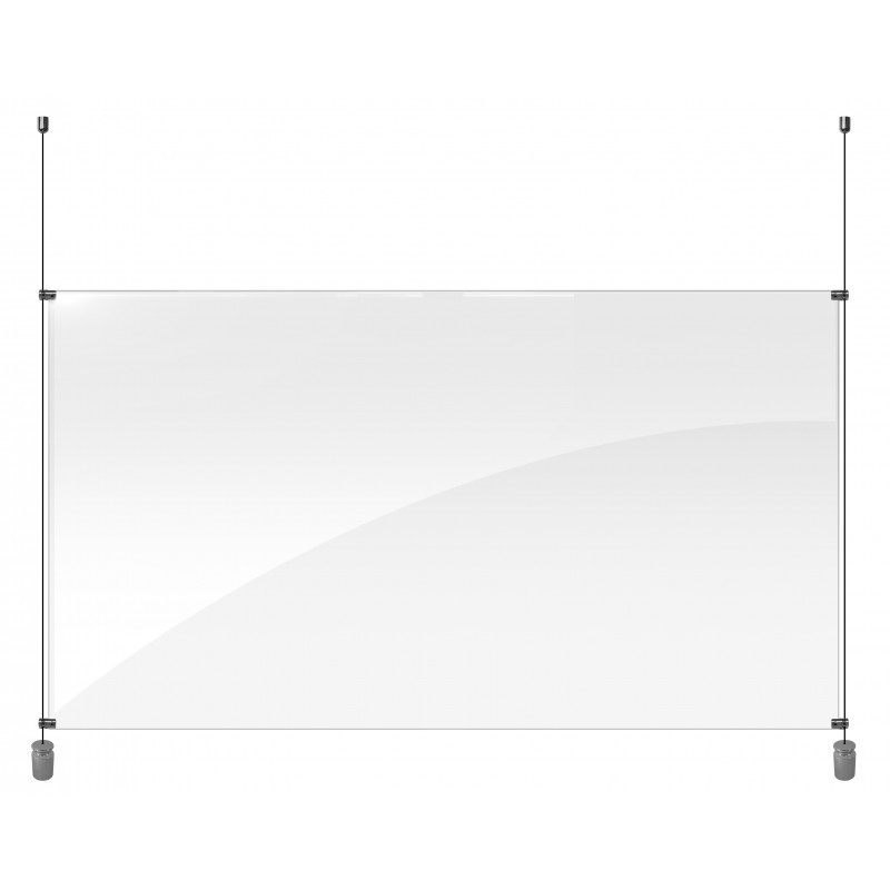 Sneeze Guard Screen Barrier | Picture Hanging Company UK