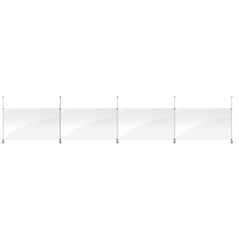 Sneeze Guard Screen Barrier | Picture Hanging Company UK