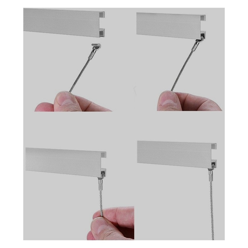 Canvas Board Hanging Steel Cable | Picture Hanging Company UK