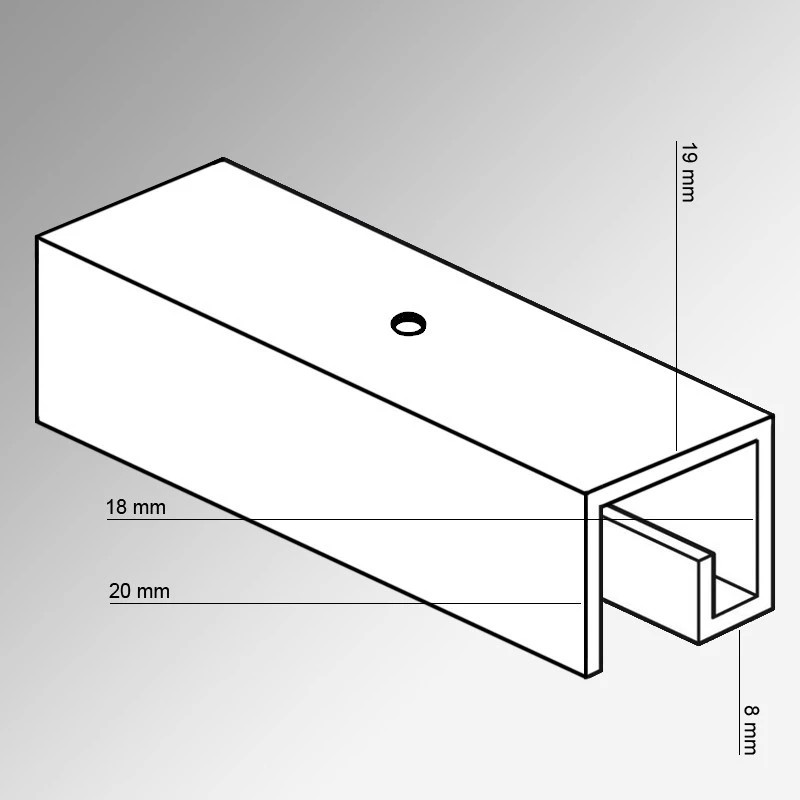 2m P Rail 'All-inclusive' Gallery System Kit for Ceiling Installation ...