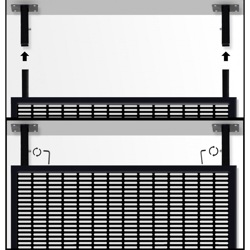 Metal Room Divider - Mesh Screen - Gold | Picture Hanging Company