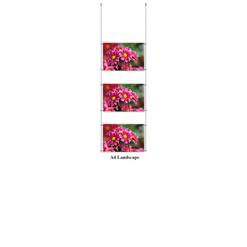A4 Ceiling Cable Display Kit | PHC LONDON